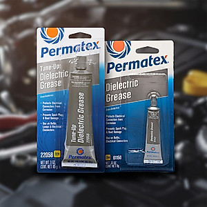 Permatex 81150 Dielectric Tune-Up Grease, 0.33 oz. Tube, Silver