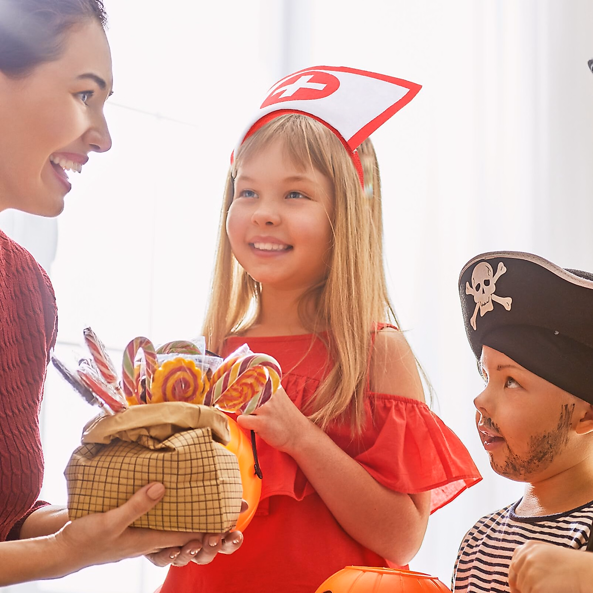 Beaupretty 6 Pieces Hat Headband with Red Cross, Halloween Costume Accessory Hat Costume Costume Women Accessories Halloween Party Supplies