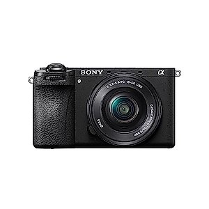 Sony Alpha 6700 – APS-C Interchangeable Lens Camera with 26 MP sensor, 4K video, AI-Based Subject Recognition, Log Shooting, LUT Handling and Vlog Friendly Functions and 16-50mm Zoom Lens