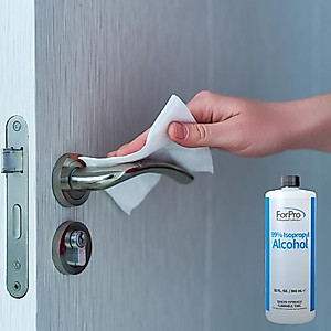 ForPro 99% Isopropyl Alcohol (IPA), Pure & Unadulterated Concentrated Alcohol, 32 Ounces