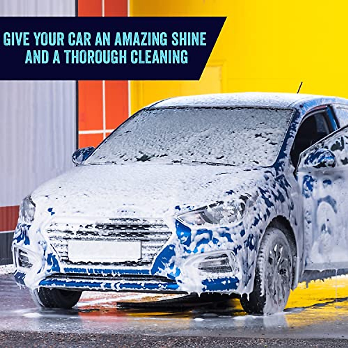SPARDIANT FOAM-A-GEDDON Foaming Car Wash – pH Neutral Foam Car Cleaning Shampoo Soap –Sealant & Wax Friendly Car Cleaner Liquid – Car Protection Body Wash - Car Care Products