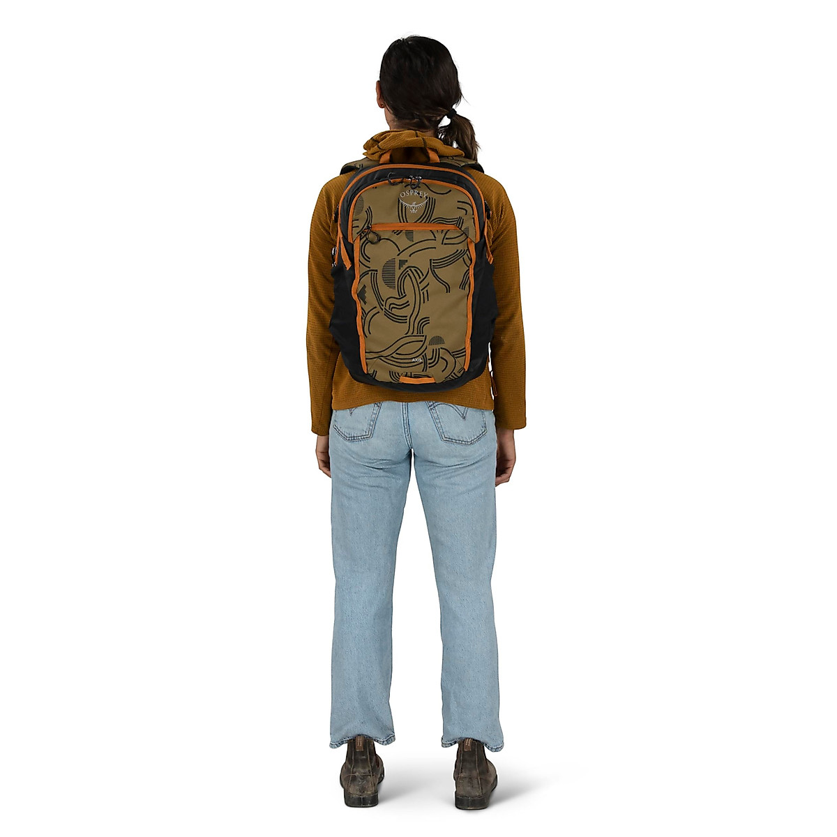 Osprey Axis Laptop Backpack, Tungsten Grey/Muted Space Blue