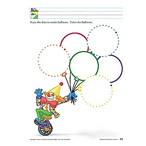 Readiness Skills K4 - Abeka 4 Year Old Kindergarten Development Skills Activity Student Work Book