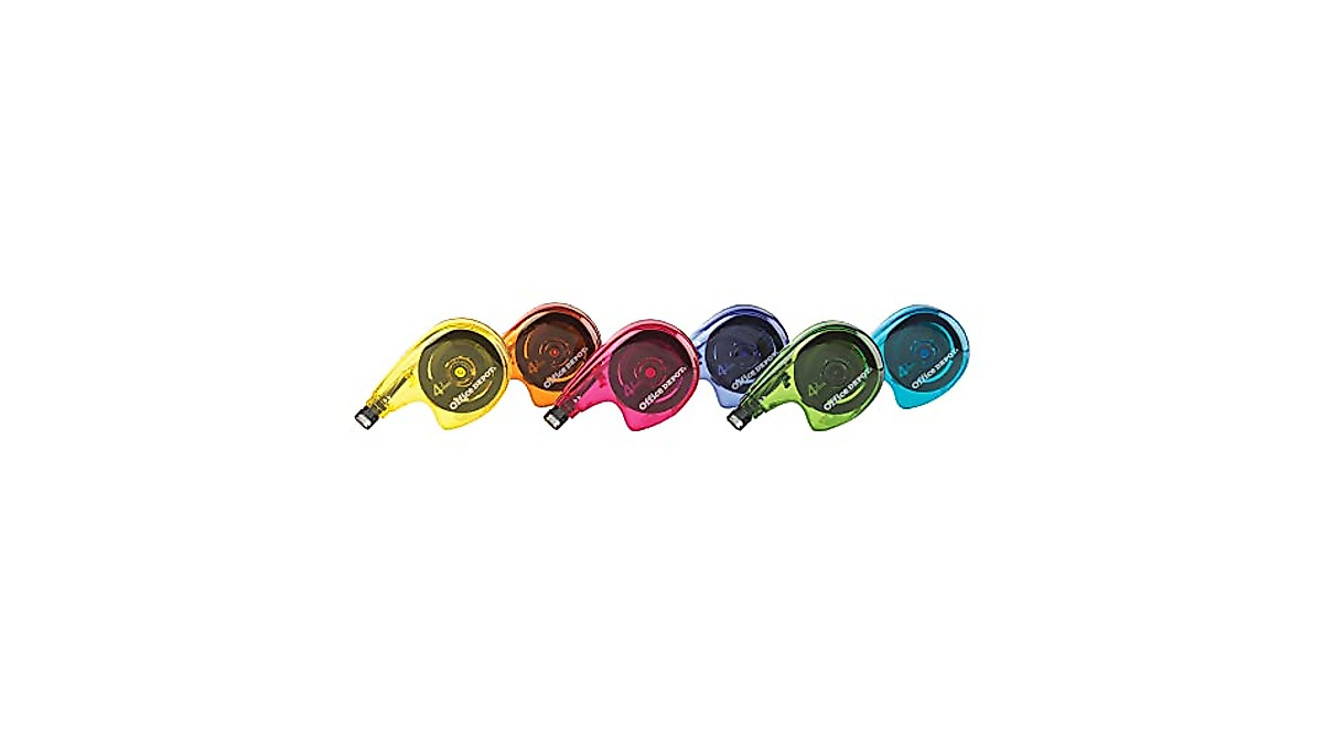 Office Depot Side-Application Correction Tape - Precise & Quick Corrections