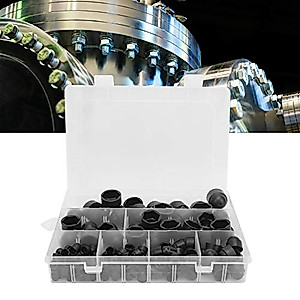 145Pcs Acorn Cap Nuts, M4, M5, M6, M8, M10, Metric Inner Threaded Cap Nuts