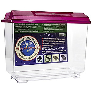 Penn-Plax New World Habitat - Assorted Colors - Medium Size - Great for Small Animal Care (PEN-208)
