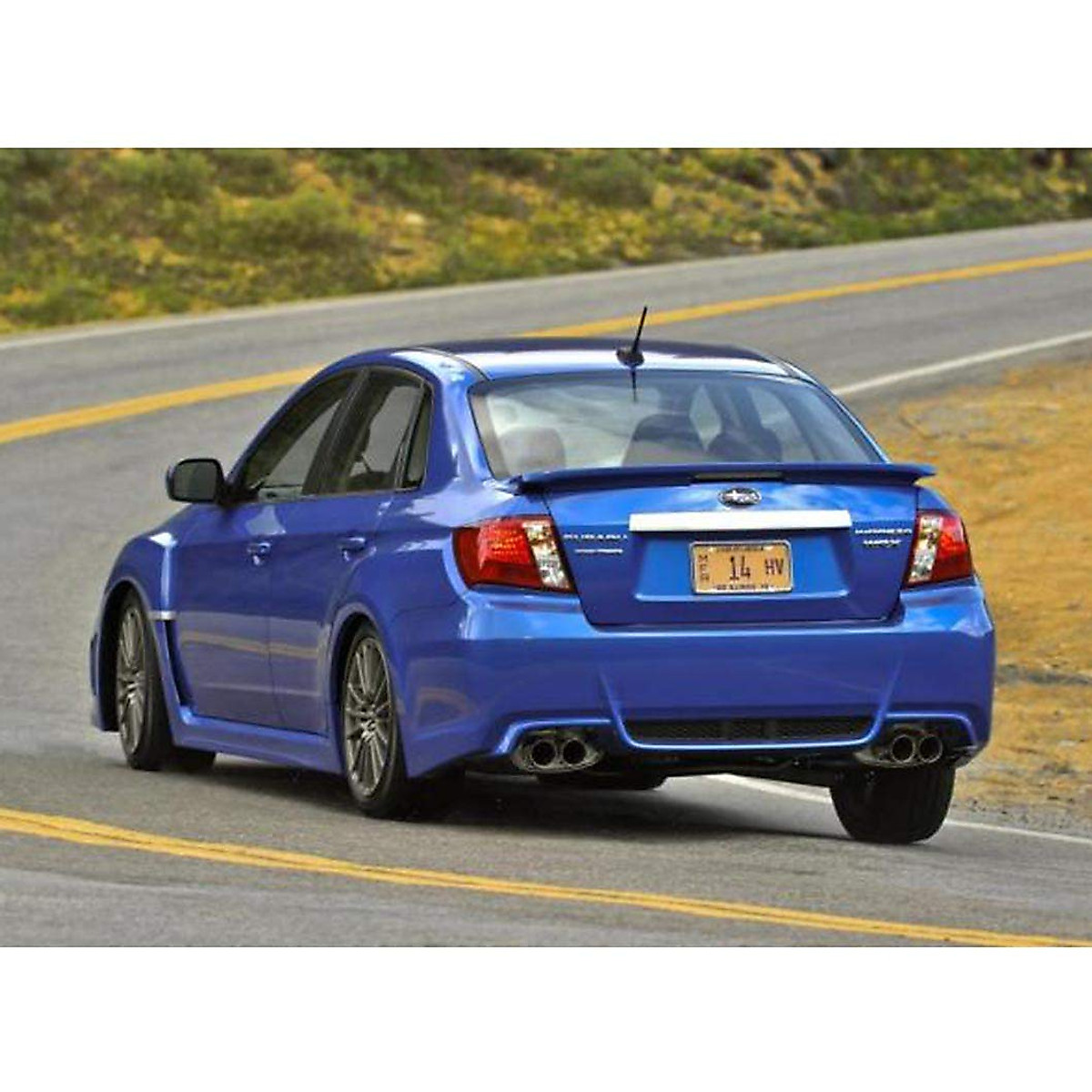 ZHPTAM Fit for 2008-2014 Subaru Impreza Washer Nozzle, Front Windshield Washer Nozzle Wiper Spray Jet Kit Fit for Subaru Impreza, WRX, STi (2008-2014) - Replaces OEM # 86636FG051, 86636FG050-2 Pack