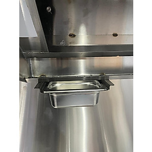 Stainless Steel Grease Cup Holder for Food Truck and Commercial Kitchen Hood Exhaust