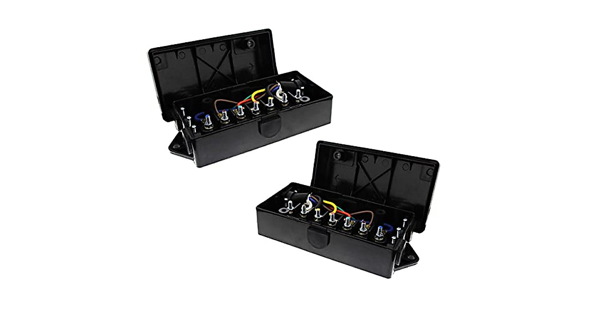ABN Electrical Wire Connectors Junction Box 2-Pack for Trailers & RVs