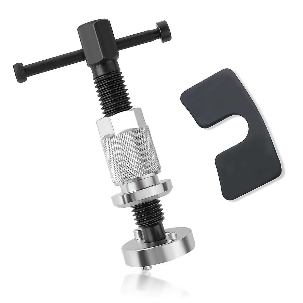 SSNNUU Brake Caliper Compression Tool,Right Hand Rear Brake Caliper Tool for Replacement Rear Brake Pad,Universal Automotive Tools Rear Caliper Piston Tool Compatible with Audi,Ford