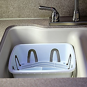 Camco 43511 Mini Dish Drainer, White, EA