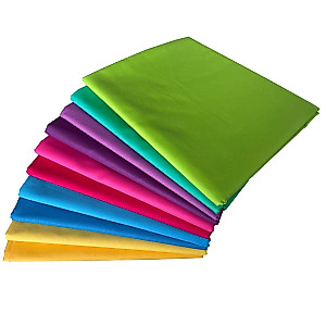 Cotton Fabric by The Yard,Quilting Muslin Fabric for Sewing,2 Yard (Sky Blue)