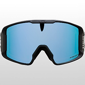 Oakley Line Miner XM Factory Pilot Snow Goggle, Mid-Sized Fit, Factory Pilot Black/Prizm Snow Sapphire Irid, Medium
