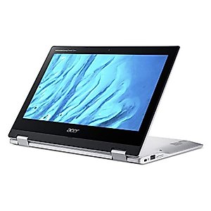 Acer Convertible Chromebook Spin 311, 11.6" HD IPS Touch, MediaTek MT8183 Processor, 4GB RAM, 32GB eMMC, Chrome OS, Silver, CP311-3H-K4S1