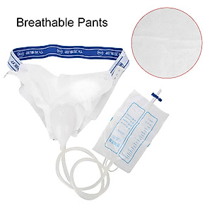 Silicone Urine Collector,Portable External Urine Tube Bags for Adults,Bladder Control Devices for Avoid Leaking Urine,Urinary Incontinence Solution(Women)