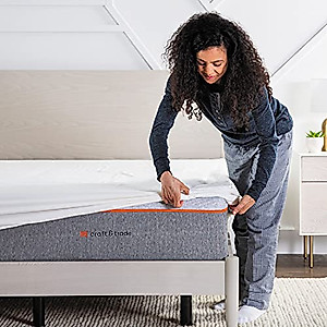 Craft & Trade Memory Foam Mattress, 12 Inch CopperGel Cooling, CertiPUR-US Certified, Bed-in-a-Box, Full