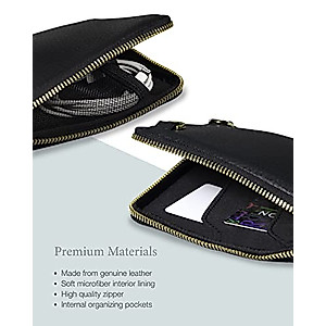 X-Doria Noémie Cardiff Expanded Pouch Extension for Noémie Napa, Black/Gold