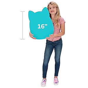 Squishmallows SQJW22-16TR-13V 16" Tie Dye Triceratops-Add Jerome to Your Squad, Ultrasoft Stuffed Animal Toy, Official Kellytoy Plush, Multi