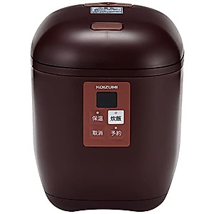 KOIZUMI Microcomputer Rice Cooker"Rice Cooker Mini" KSC-1512/T (Brown)【Japan Domestic genuine products】【Ships from JAPAN】