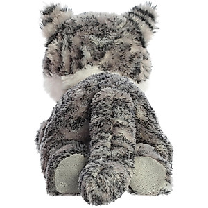 Aurora® Adorable Flopsie™ Lily™ Stuffed Animal - Playful Ease - Timeless Companions - Gray 12 Inches