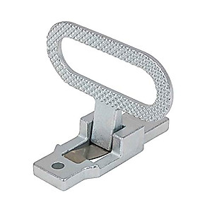Mytee Products Galvanized Steel Trailer Folding Step - 4 Pack | 4.3" (W) x 3" (D) Fold Down Utility Bed Body Step Safety Folding Grab/Step Flip Up Folding RV Camper Trailer RV Bus