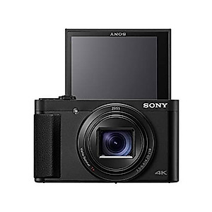 Sony DSC-HX99 Compact Digital 18.2 MP Camera with 24-720 mm Zoom, 4K and Touchpad – Black (Renewed)