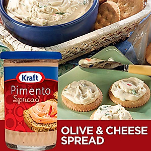 Kraft Cheese Spread, Pimento, 5 Ounce