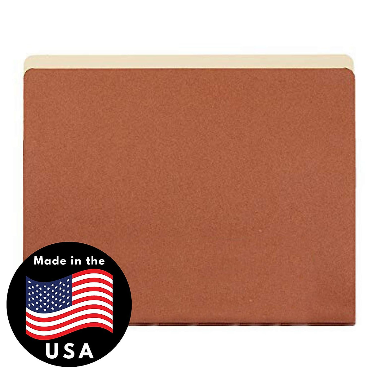 The File King Expanding Accordion File Folder | Letter Size | Box of 10 Redropes | 3.5” Expansion | Store and Organize Papers | Keep Records in One Place | Save Time Searching