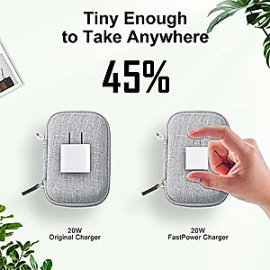 20W USB C Charger PD Fast Charger Block USB-C Wall Charger Power Adapter Compatible with iPhone 13/13 Pro Max/iPhone 14/12 Pro Max/SE/11,Pixel,Galaxy S21/S20/Note 10, iPad Mini/Pro Type c Fast Charger