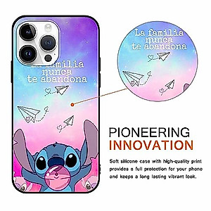 FGIAZDU 3 Pack Cute Cartoon Phone Case for iPhone 14 Pro Max Case 6.7",Girly Kawaii Anime Character Aesthetic Cases for Women Girls Boys,Soft TPU Shockproof Funda for iPhone 14 Pro Max Black