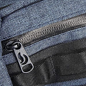 Skunk Kross Smell Proof Fanny Pack Hipster Bag w/Combo Lock (White)