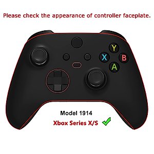 eXtremeRate Custom Shell for Xbox Series X & S Controller - Revitalize Your Controller - Stars Explorer Replacement Cover Front Housing Cover for Xbox Core Controller Wireless [Control NOT Included]