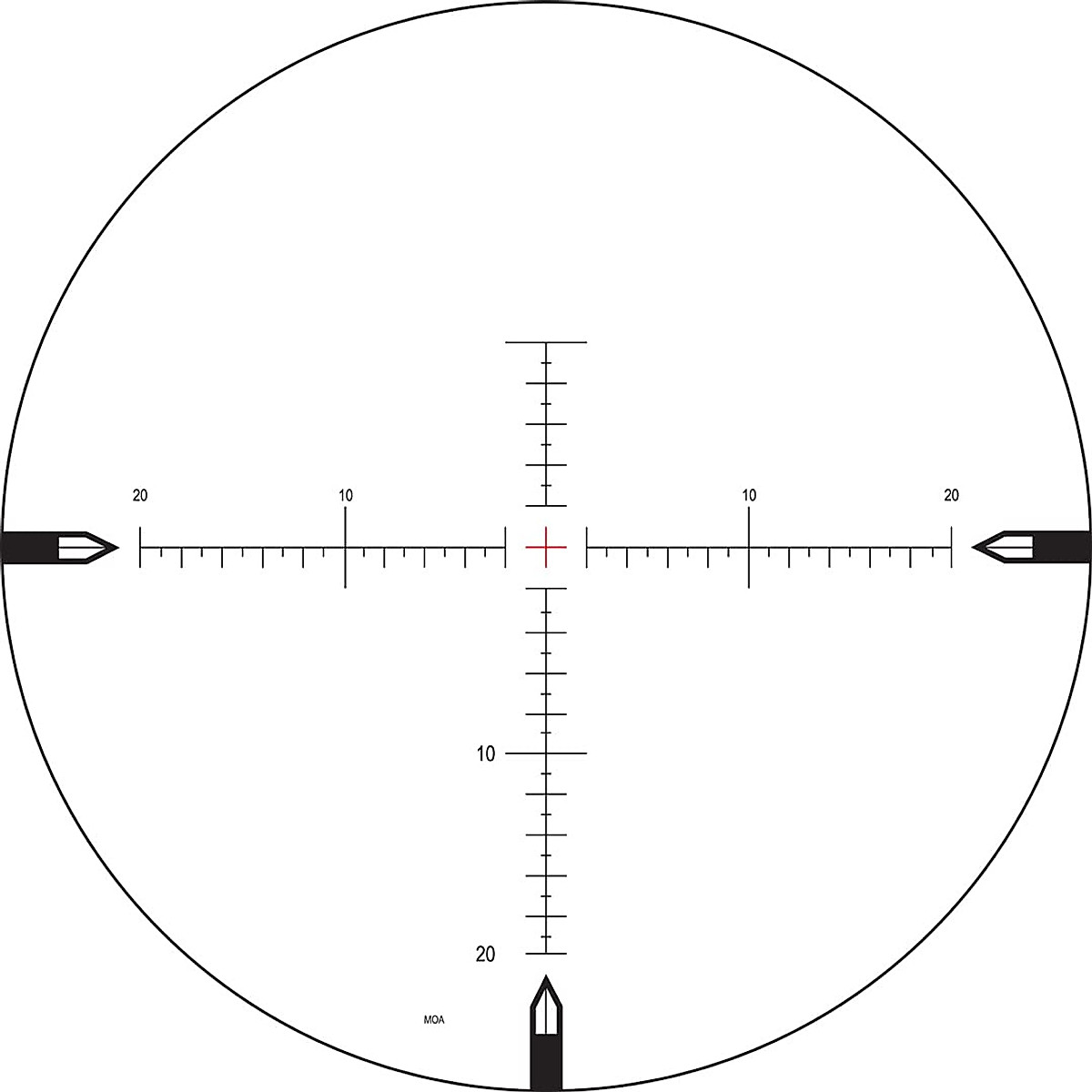 NIGHTFORCE NXS 8-32x56mm F2 30mm Tube Black Hunting Gun Scope - ZeroStop Parallax Adjustable Second Focal Plane Long-Range Shooting Scope Moar-T Reticle (C509)