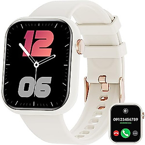 Smart Watch,Bluetooth Call Smartwatch for Men Women,Monitor Heart Rate/Sleep/Blood Oxygen/Pedometer,Multiple Exercise Modes,Compatible with iOS and Android, 1.85-inch Screen Fitness Trackers