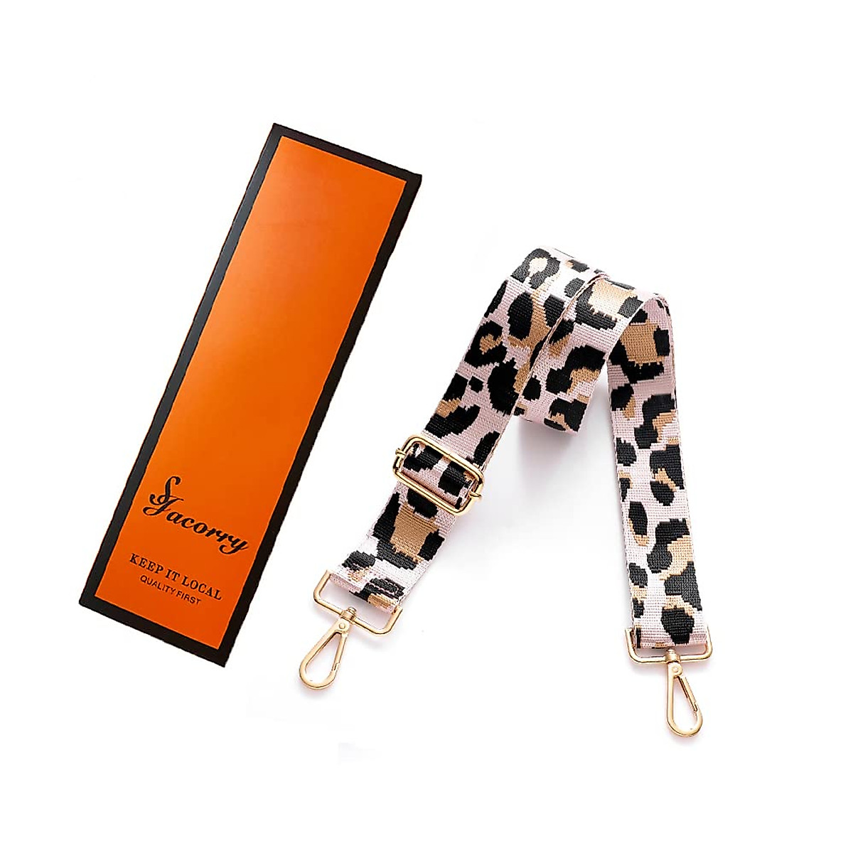 Purse Strap Replacement Crossbody Wide Shoulder Strap Adjustable Canvas Straps Handbag Strap Replacement Belts