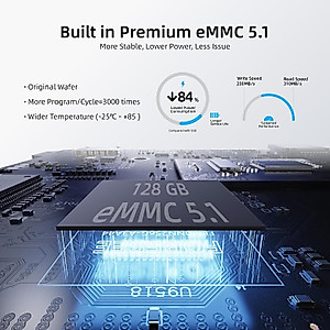 MeLE Quieter3C Fanless Mini PC, Win 11 Pro, Intel Celeron N5105, 8GB RAM, 256GB ROM, Full-Function USB-C, WiFi 5, Triple Display, Slim Desktop PC on Industrial, Home, Office
