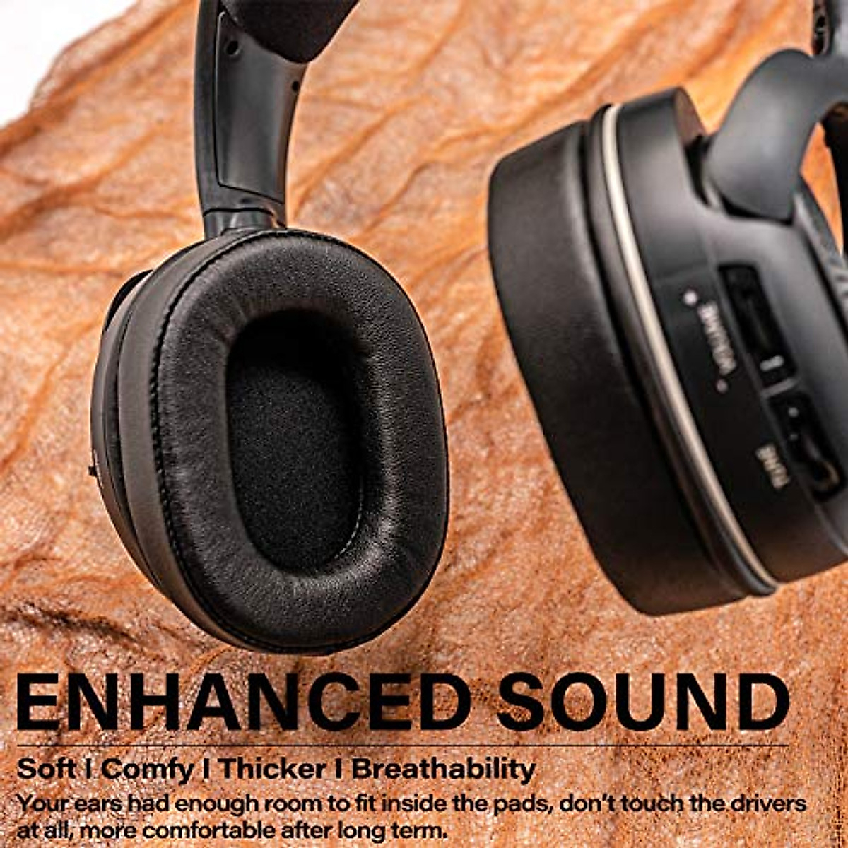 RS120 Replacement Earpads Ear Cushion for RS120, HDR120, RS100, RS110, RS115, RS117, RS119 Headphones with Mounting Attachments Ring