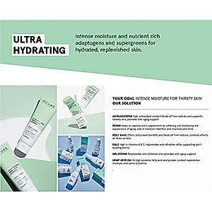 ACURE Ultra Hydrating Eye Cream | 100% Vegan | Intense Moisture for Super Thirsty Skin | Adaptogens & Green Coffee - Deeply Moisturizes | 0.5 Fl Oz