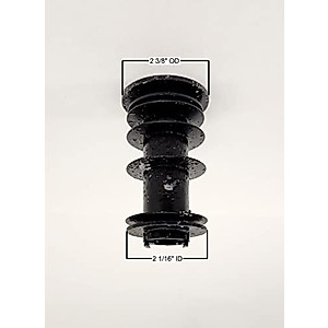 #805WB - Douglas Swivel & Tilt Mechanism, Replacement for Caster Chairs. Bolt Pattern 5 1/4" × 5 1/4" (Real Heavy Duty) and (* 3 Free * Different Plastic Insert) (Fast Priority Mail).