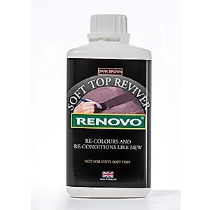 Renovo Fabric Soft Top Reviver - Dark Brown, 500 ml Bottle