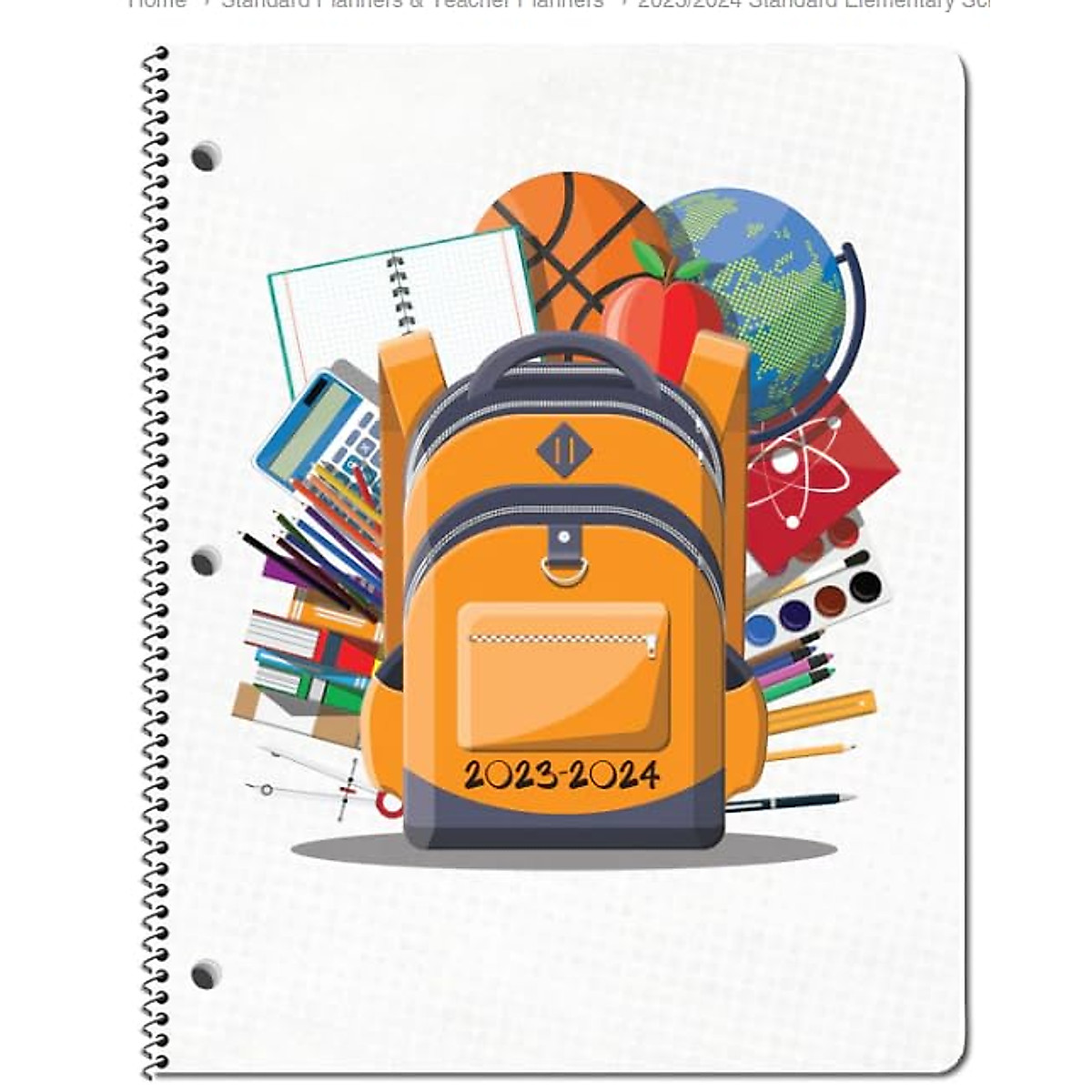 Elementary Student Planner - Standard Planner Cover