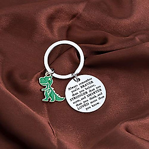 KUIYAI Dinosaur Lover Gift Dinosaur Key Inspirational Gift(Remember-DinosaurKS)