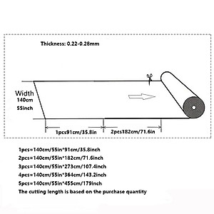Generic 210D Lightweight Tear Resistant Blended Nylon Fabric UHMWPE, Free cropping, Tent Waterproof, Windproof, Dustproof, Airtight PU Coating 140gsm (Navy Blue)