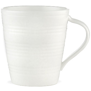 Lenox Tin Can Alley Four Mug, 0.45 LB, White