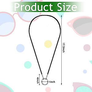 Junkin 3 Pcs Eyeglass Holder Necklace Ring for Women Glasses Holder Strap Chain Eye Glass Holder Necklace Stainless Steel Eyeglass Loop Holder Reading Glasses Holder Sunglasses Necklace for Women Men