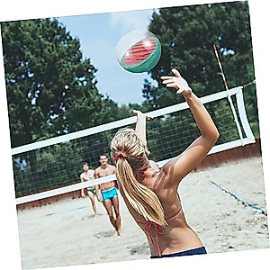 ibasenice 1Pc Watermelon Beach Ball Inflatable Toy Beach Toy Kids Swimming Pool Water Toy Fun Summer Pool Toy Kids Toys PVC Beach Ball Toy Inflatable Ball Water Play Ball Toy Outdoor Hawaii