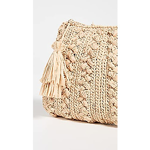 Mar Y Sol Women's Ivy Clutch, Natural, Tan, One Size
