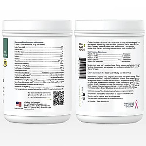 Wholistic Pet Organics Canine Complete: Multivitamin for Dogs Organic Homemade Dog Food Supplement Dog Multivitamin Powder with Probiotics Healthy Immune System Digestive Support for All Ages