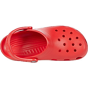 Crocs Unisex-Adult Classic Clogs (Best Sellers), Flame, 10 Women/8 Men