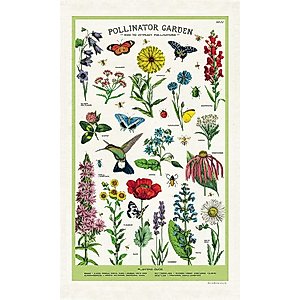 Cavallini & Co., Garden Pollinator Vintage Kitchen / Tea Towel